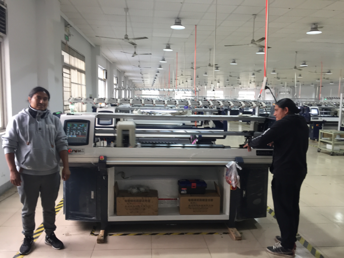 Fully Automatic Flat Knitting Machine Collar Knitting Machine